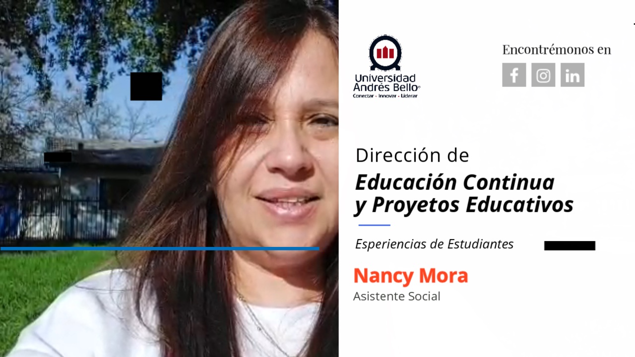 Nancy Mora y su experiencia como estudiante del Diplomado en ...